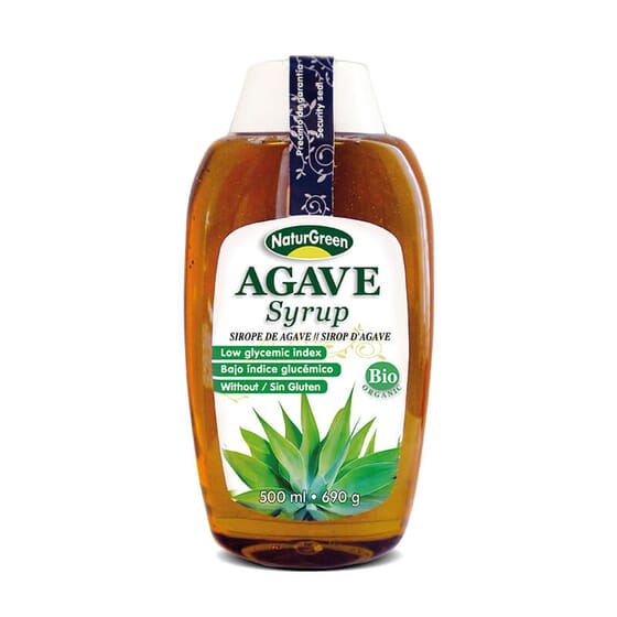 XAROPE DE AGAVE BIO - NATURGREEN - Alto poder adoçante