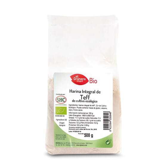 Farine De Teff Complète Bio 500g - El Granero Integral | Nutritienda