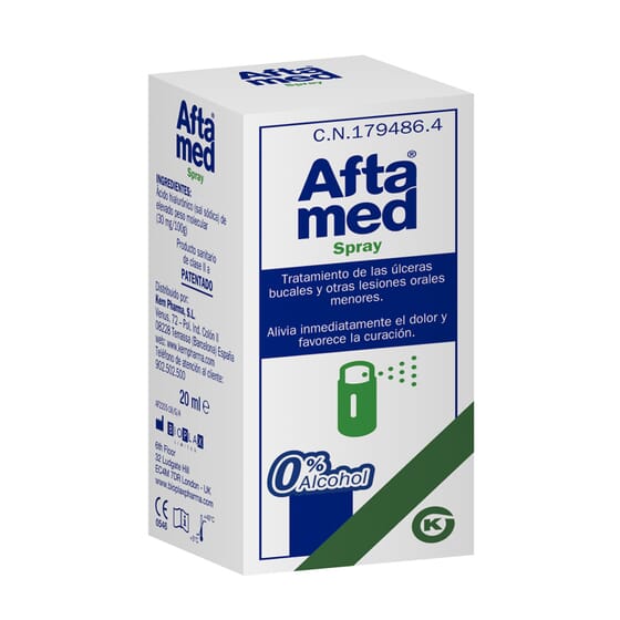 Aftamed Spray Bucal 20ml - Úlceras bucales