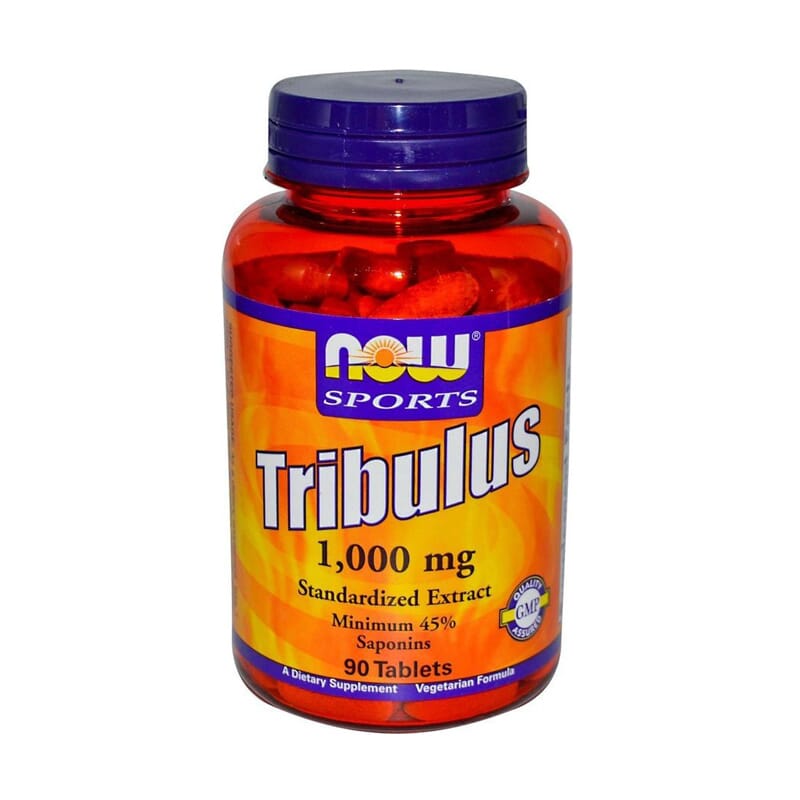 Tribulus 1000mg 90 Tabs - Now Sport - Con extracto estandarizado