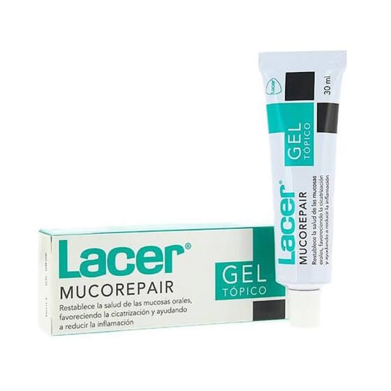 Lacer Mucorepair Gel Tópico 30ml - Previne a inflamação