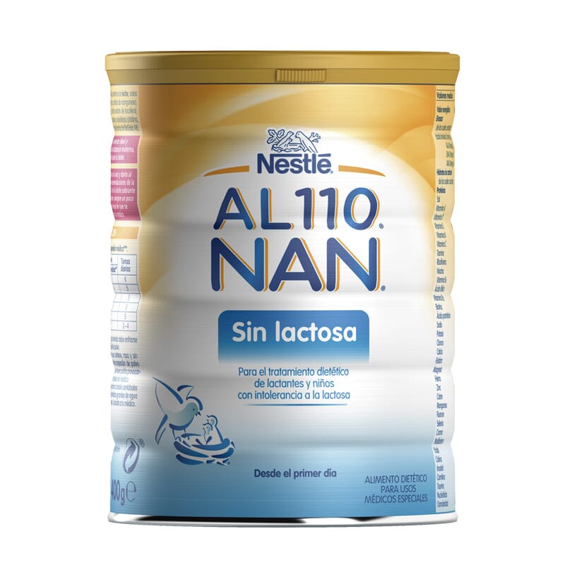 NESTLE AL 110 NAN SIN LACTOSA 400g - NESTLE NAN