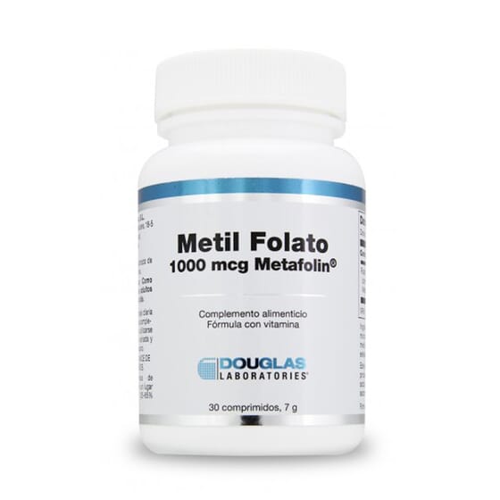 Metil Folato 1000mcg Metafolin 30 Tabs - Douglas Laboratories