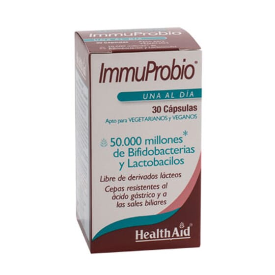 Immuprobio 30 Caps - Health Aid - Bifidobacterias