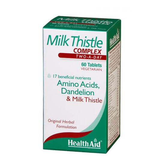 Cardo Mariano Complex 60 Tabs - Health Aid - Saúde Hepática