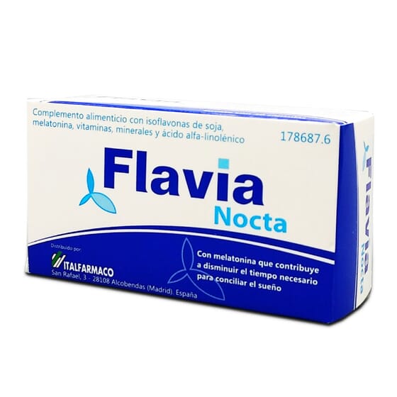 Flavia Nocta 30 Caps - Italfarmaco - Menopausia y sueño