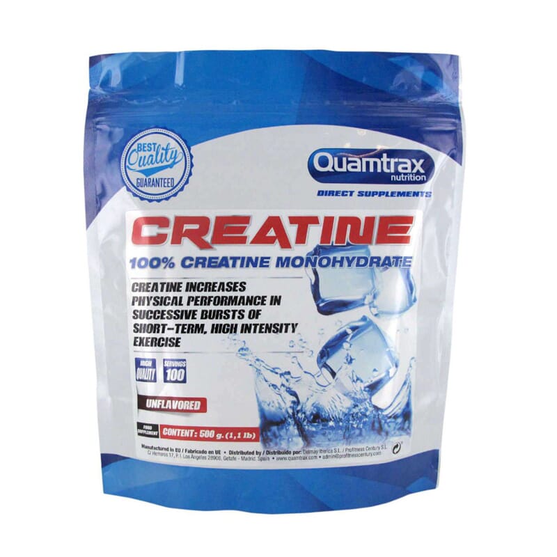 100% creatina Monohidrato 500g - Quamtrax Direct