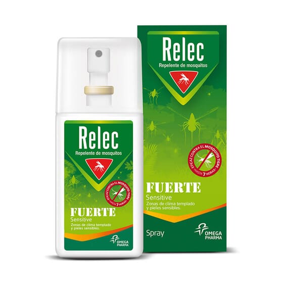 RELEC FUERTE SPRAY REPELENTE DE MOSQUITOS 75ml - RELEC