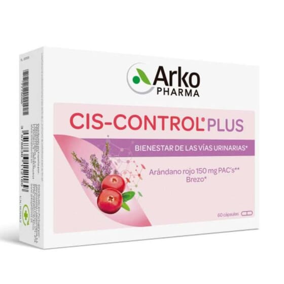 Cranberola Cys-Control Plus 60 Gélules - Arkopharma | Nutritienda
