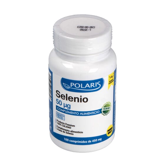 Selénio 50 mg 100 Tabs - Polaris