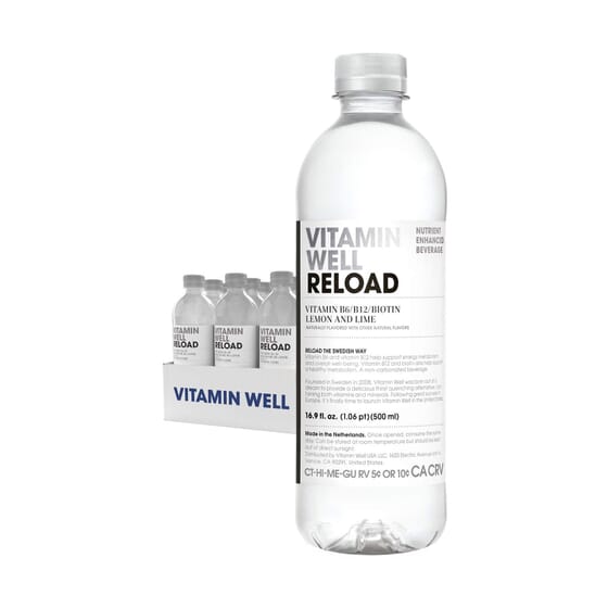 Reload 12 Uds 500 ml - VITAMIN WELL