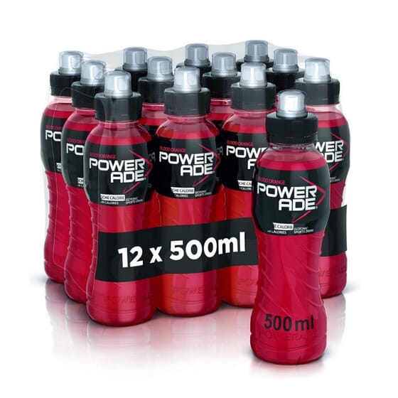 Powerade Blood Orange 12 Uds 500 ml - Powerade