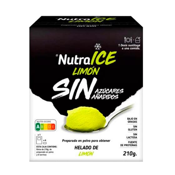 Helado De Limón Sin Azúcar 210g - Nutra ICE
