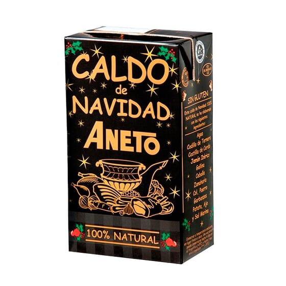 Caldo Natural De Natal 1 L - Aneto