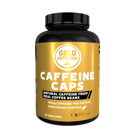 Caffeine 100 mg 90 VCaps - Gold Nutrition