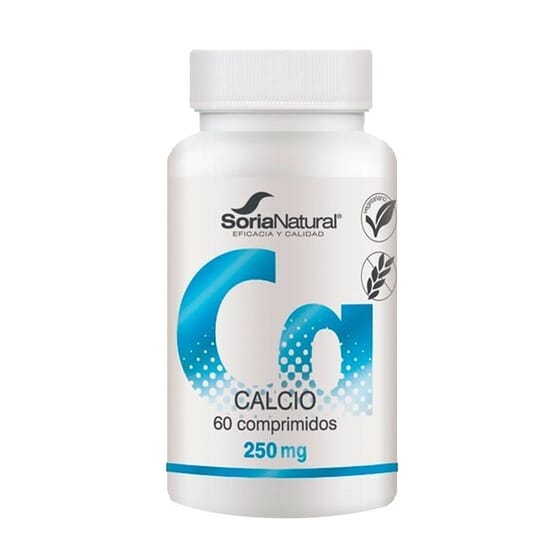 Calcio 250 mg 60 Tabs - Soria Natural