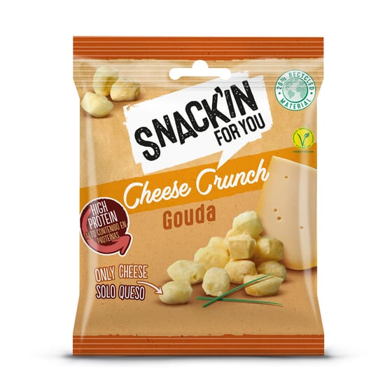 Snack Cheese Crunch Gouda 8 Uds 20g - Snack'in For You