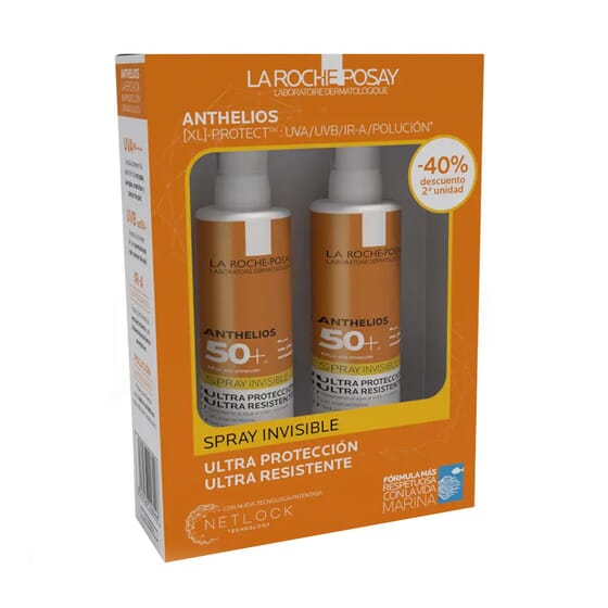 Anthelios Spray Invisibile SPF 50+ Pacco Doppio 2 Unità 200 ml - La ...