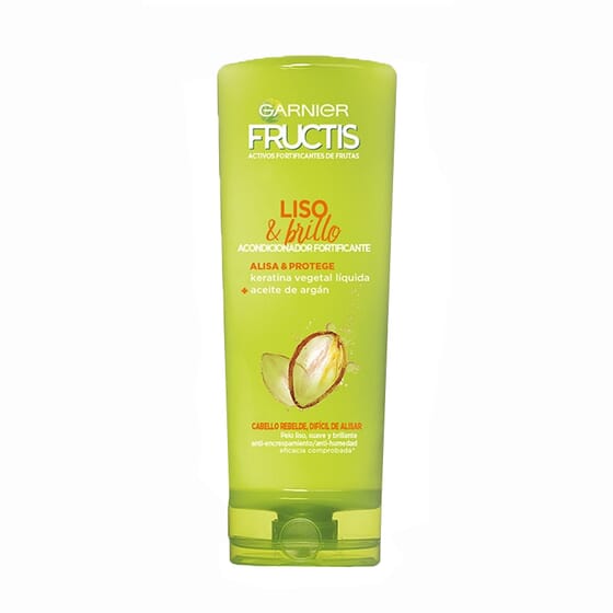 Fructis Liso Y Brillo Acondicionador 300 ml - Garnier