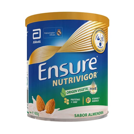 Ensure Nutrivigor Origen Vegetal Almendra 400g - Ensure