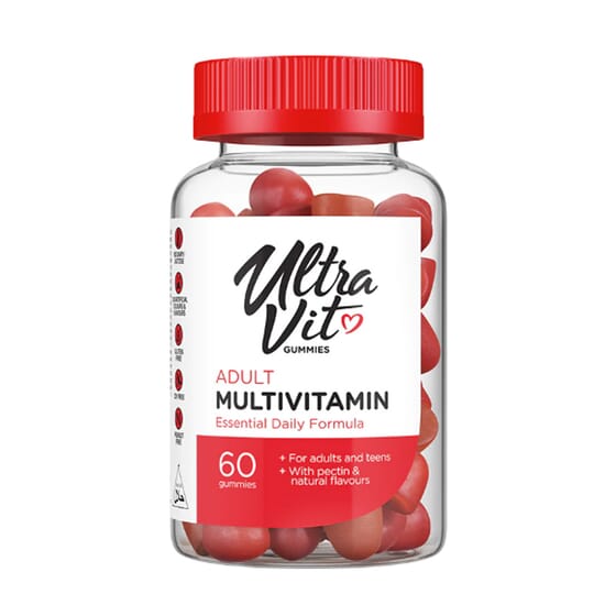 Ultra Vit Gummies Adult Multivitamin 60 Gomas - Vplab Nutrition