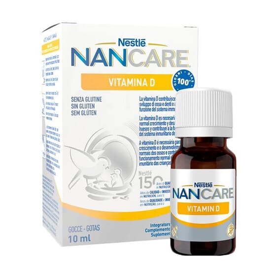 Nancare Vitamine D 10 ml - Nestle Nancare