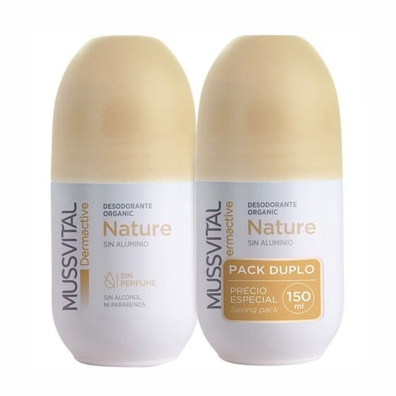 Dermactive Deodorant Roll-On Duplo 2 St 75 ml - Mussvital