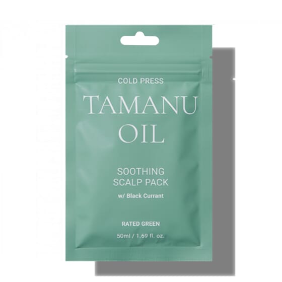 Cold Press Tamanu Oil Soothing Scalp Pack 50 ml - Rated Green