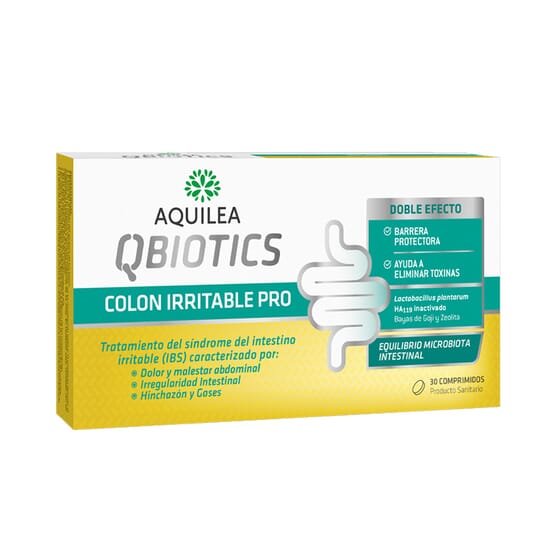 Qbiotics Colon Irritable Pro 30 Tabs - Aquilea