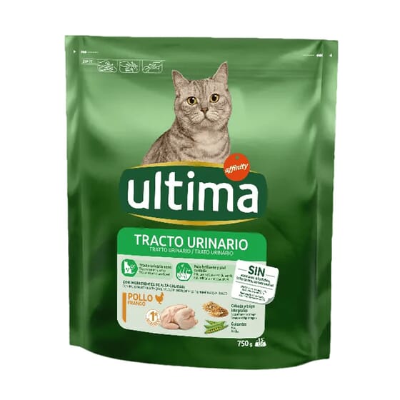 Cat Tracto Urinario Pollo 750g - Ultima