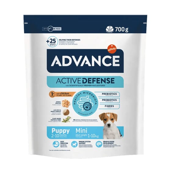 Puppy Mini Frango E Arroz 700g - Advance