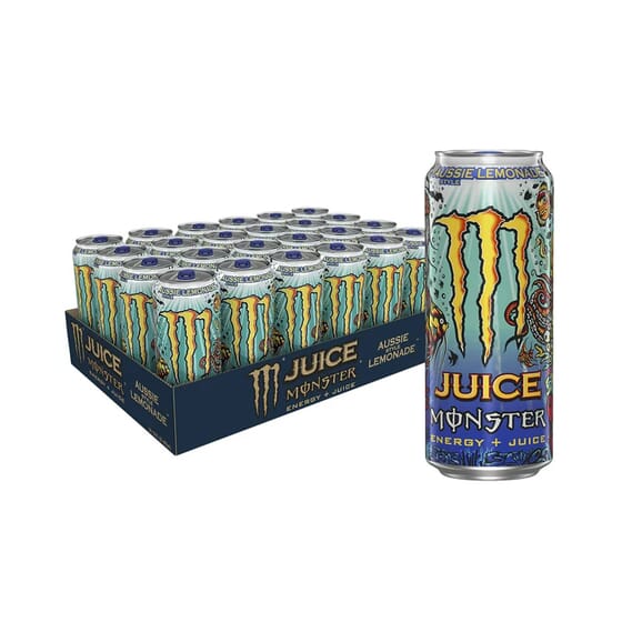 Monster Juiced Aussie Style Lemonade 24 Uds 500 ml - Monster Energy