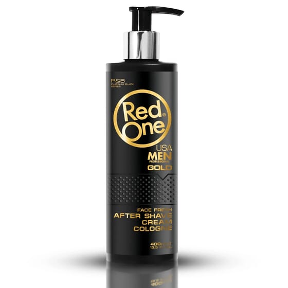 Face Fresh After Shave Men Gold Cologne Crema 400 ml - Red One