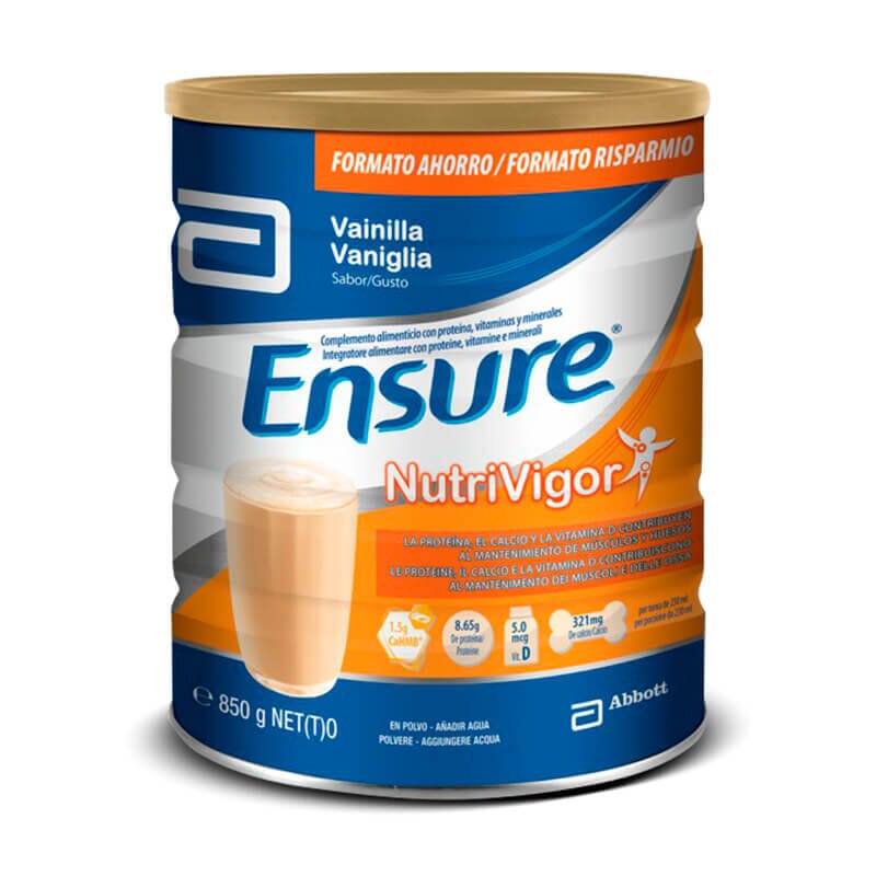 ENSURE NUTRIVIGOR VAINILLA 850g - ENSURE