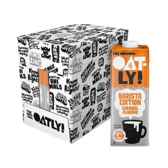 Oatly Barista Edition Caramel Flavour 6 Unità 1 L - Oatly