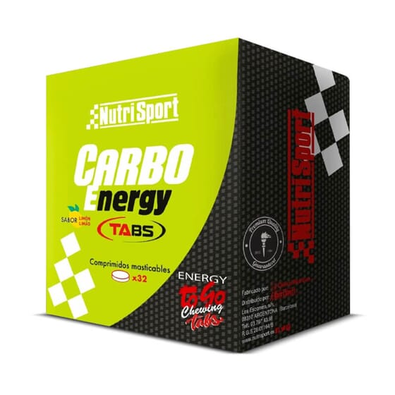 CARBO ENERGY TABS 32 Tabs - NUTRISPORT