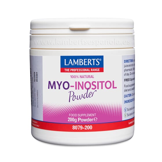 Myo-Inositol Em Pó 100% Natural 200g - Lamberts