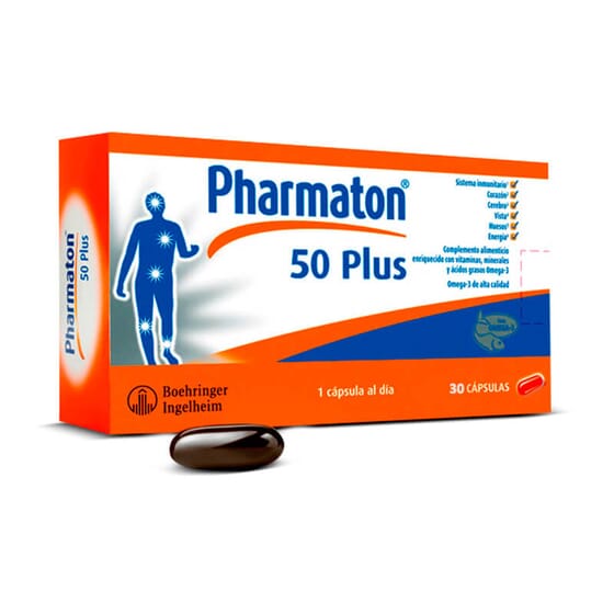PHARMATON 50 PLUS 30 Caps - PHARMATON