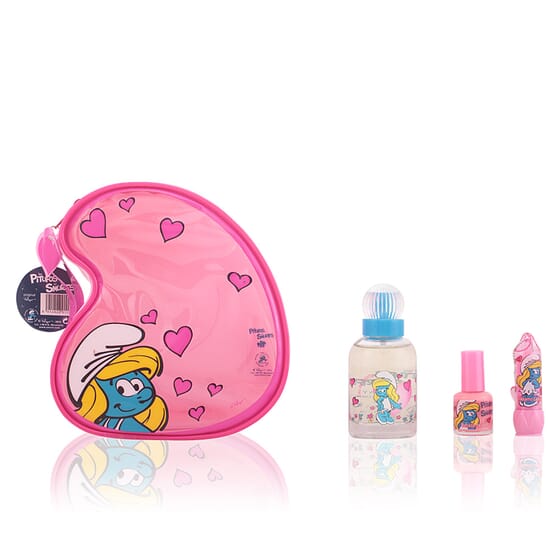 Pitufos Pitufina Pink Lote EDC 50 ml + Bálsamo Labial + Esmalte De Uñas ...