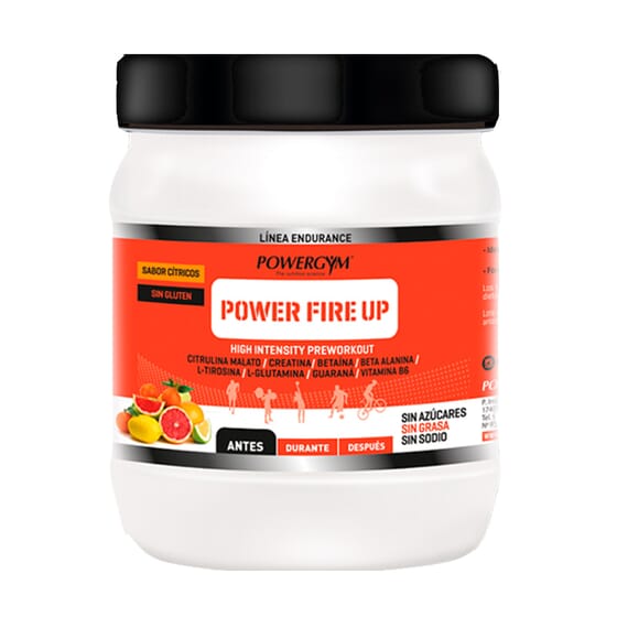 Power Fire Up 450 g - Powergym | Nutritienda