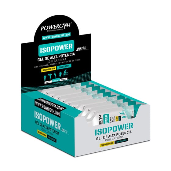 Isopower Gel 24 Geles x 40g - Powergym | Nutritienda