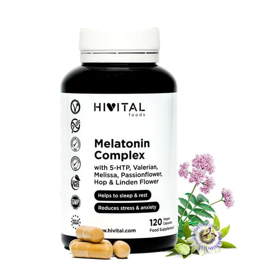 Melatonin Complex 120 VCaps - HIVITAL FOODS