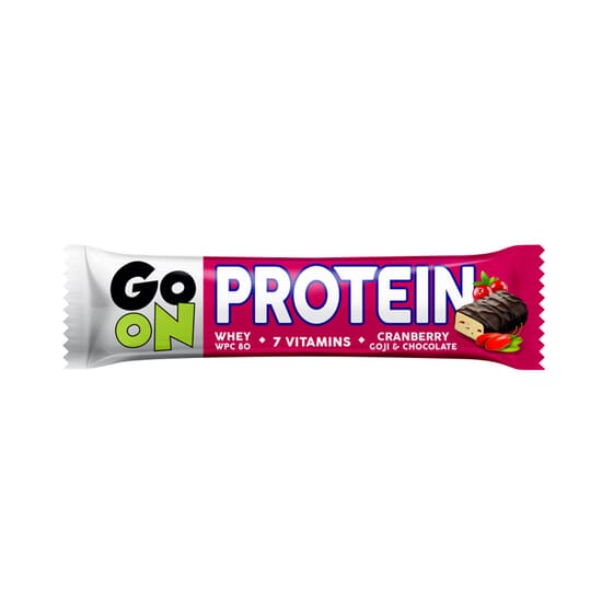 Go On Protein Bar Cranberry Goji Chocolate 50g - Go On Nutrition